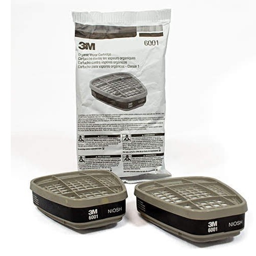 Cartucho 6001 Vapor Orgánico «Negro» 3M™ – BioSafetyGO